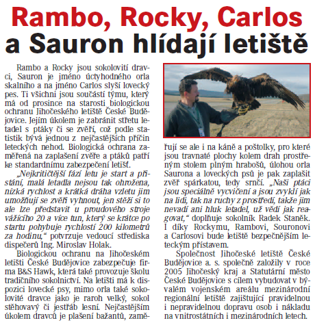 Newspaper Articles | B&S Hawk